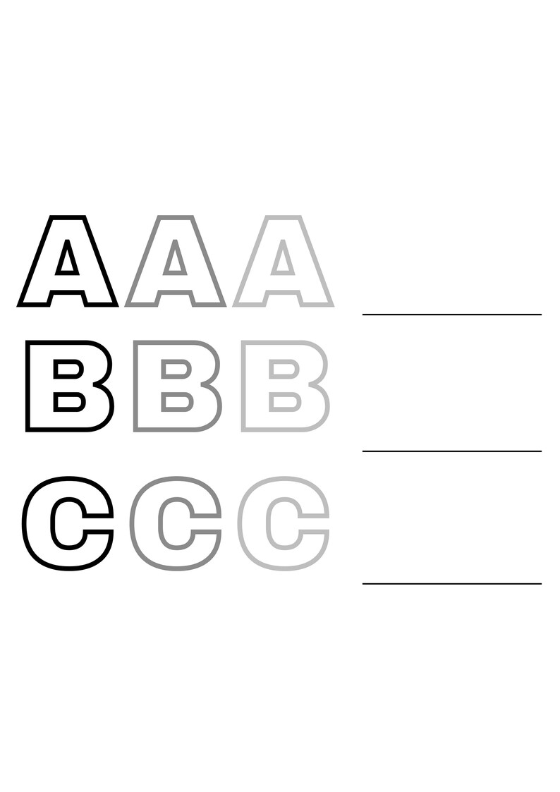 Handwriting Workbook, ABC Alphabet Practice, Pre-k, Kindergarten ...