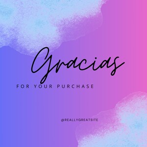 Thank You Cards En Espanol, Gracias Tarjetas, Tarjetas De Gracias ...