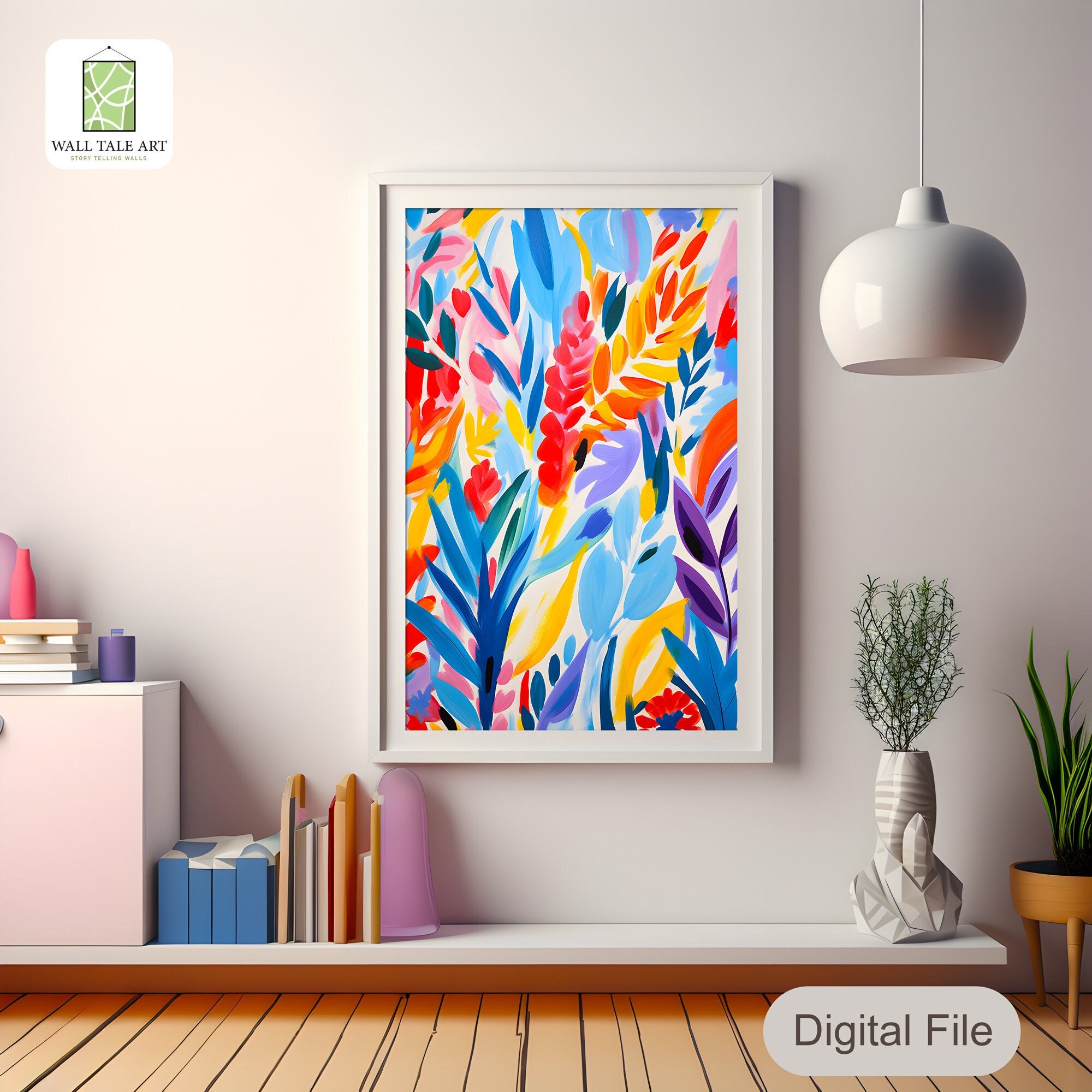 Henri Matisse Set of 3 Wall Art Bundle, Vibrant Brush Strokes, Colorful ...