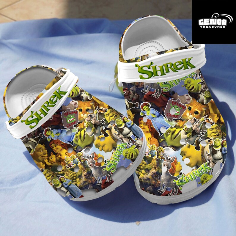 Shrek Clogs Shrek Sandals Shrek Summer Shoes Scared - Etsy