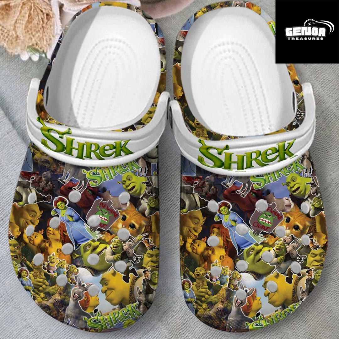 Shrek Clogs Shrek Sandals Shrek Summer Shoes Scared - Etsy