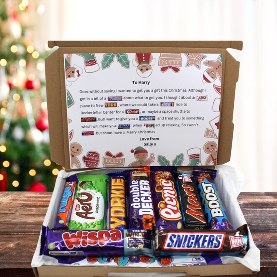 Chocolate Sayings For Secret Santa Gifts Secret Santa & Stocking