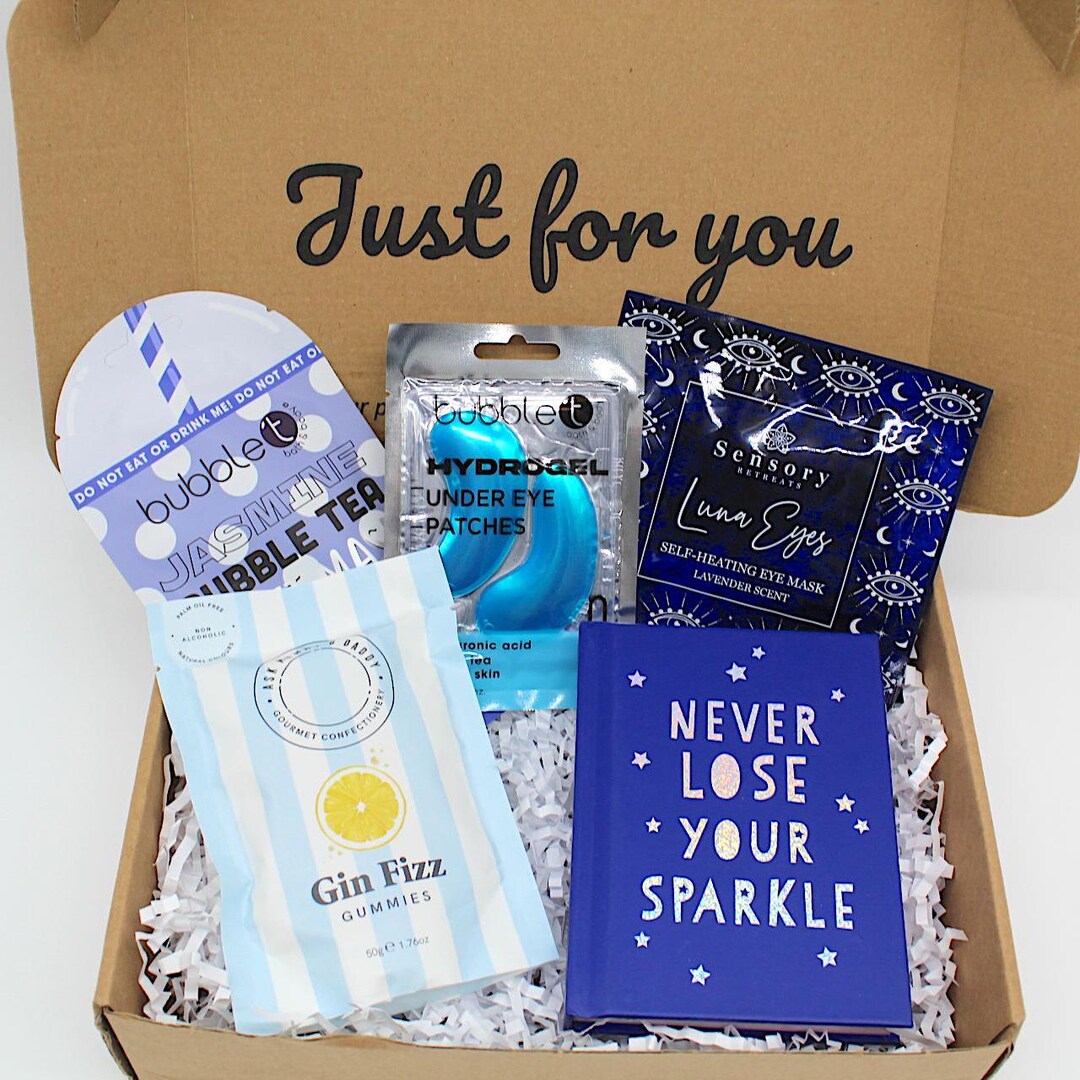 Self Care Hamper: Pamper and Wellness Gift for Her, Positive Vibes ...