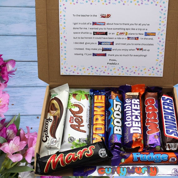 Thank You Candy Bar Poem Chocolate Bars With Custom Labels For Events