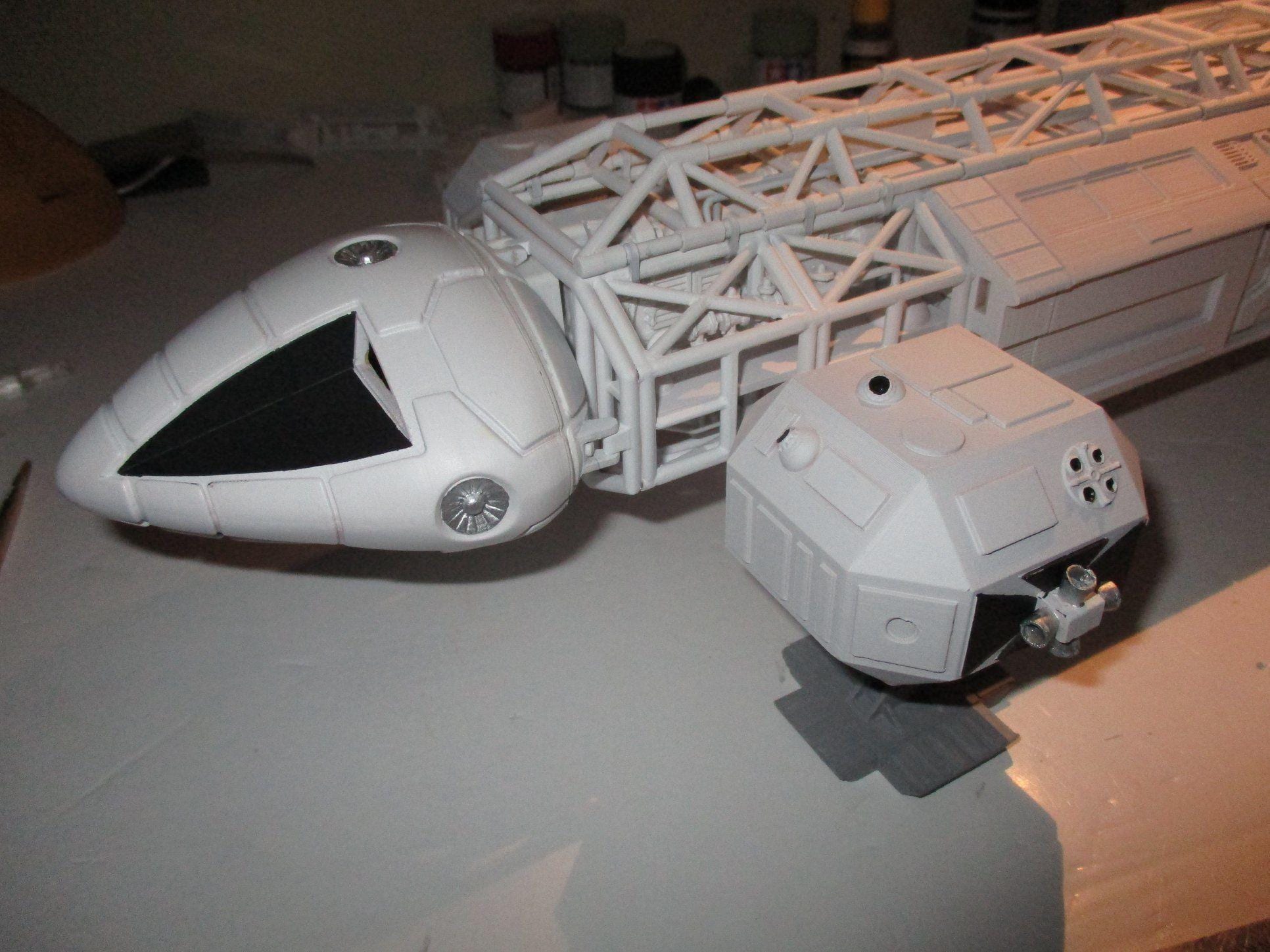 Space 1999 Eagle Transporter 3D Model STL Files for Download - Sci-fi ...