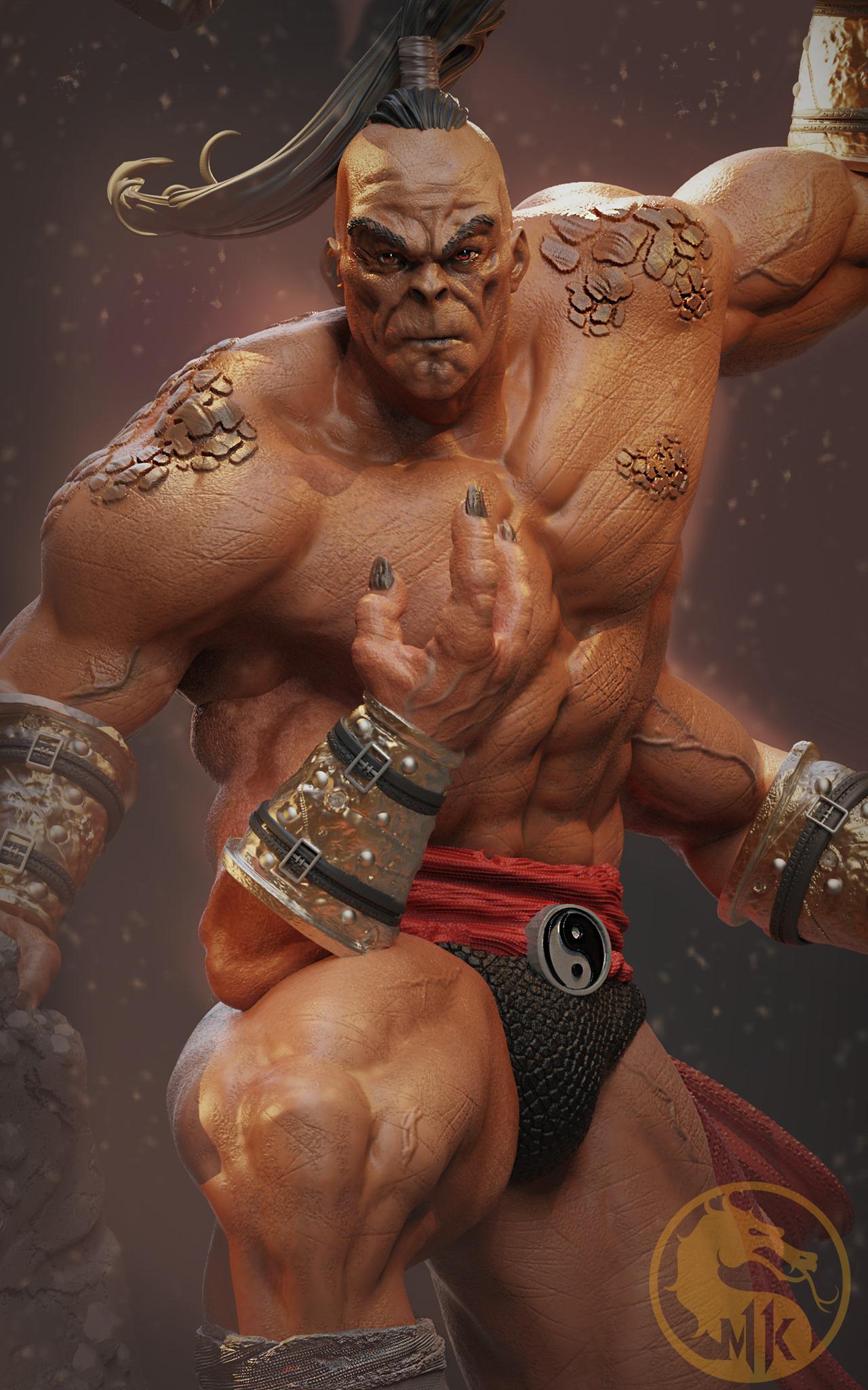 Goro Mortal Kombat 3D Printable Model - STL File for DIY Printing - Etsy
