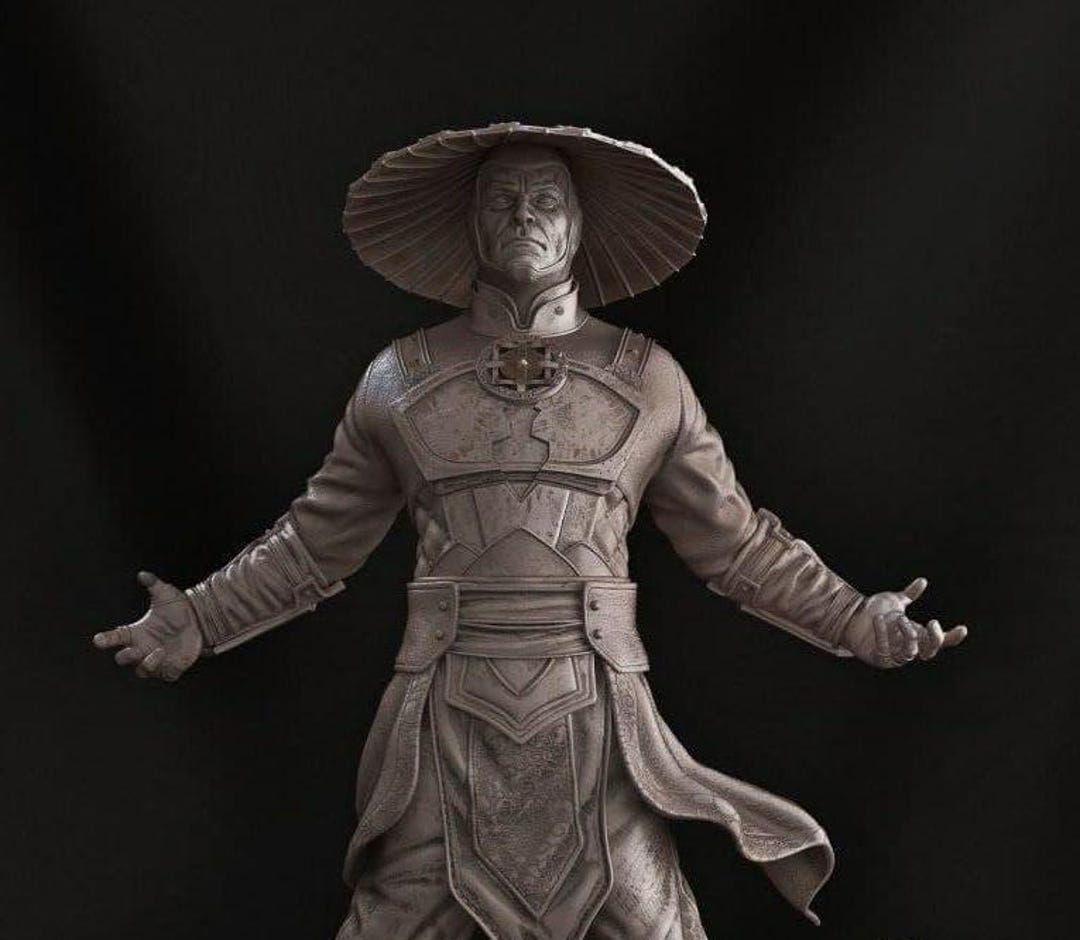 Raiden Mortal Kombat 3D Printable Model - STL File for DIY Printing - Etsy