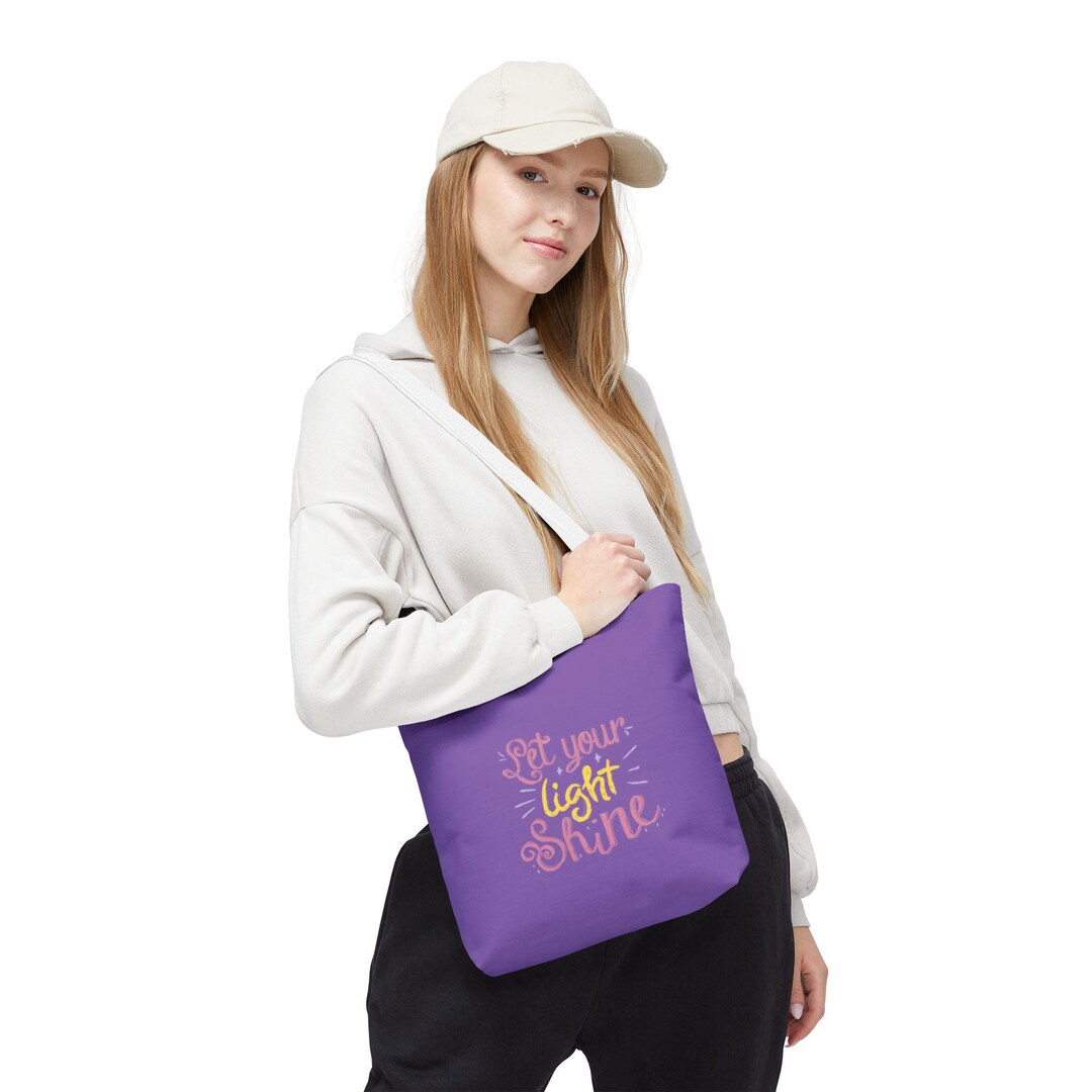 Inspirational Quote Tote Bag, Gift Idea, Reusable Shopping Bag, Eco ...