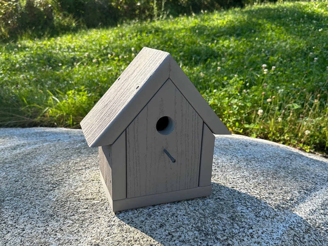 Upcycled Birdhouse Made From Composite Decking - Etsy