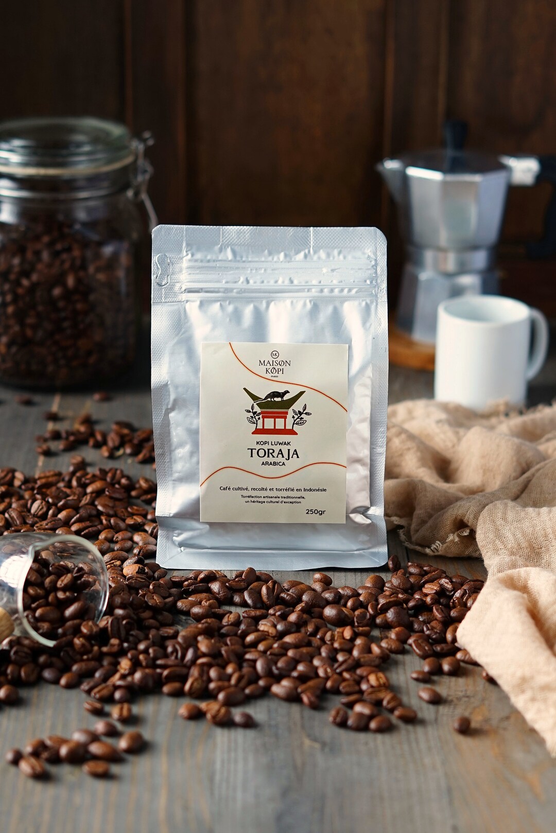 Kopi Luwak Toraja 100% Arabica Coffee Beans - Indonesian Origin ...