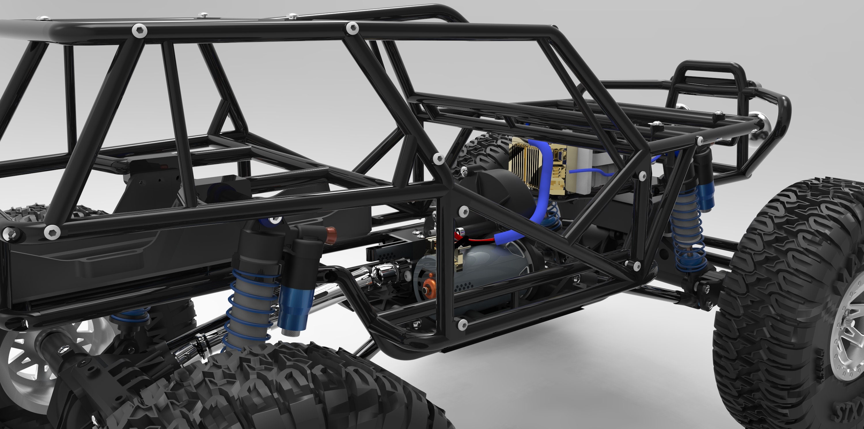 Axial Wraith Rock Crawler Buggy Frame 3D Printable Model - Etsy