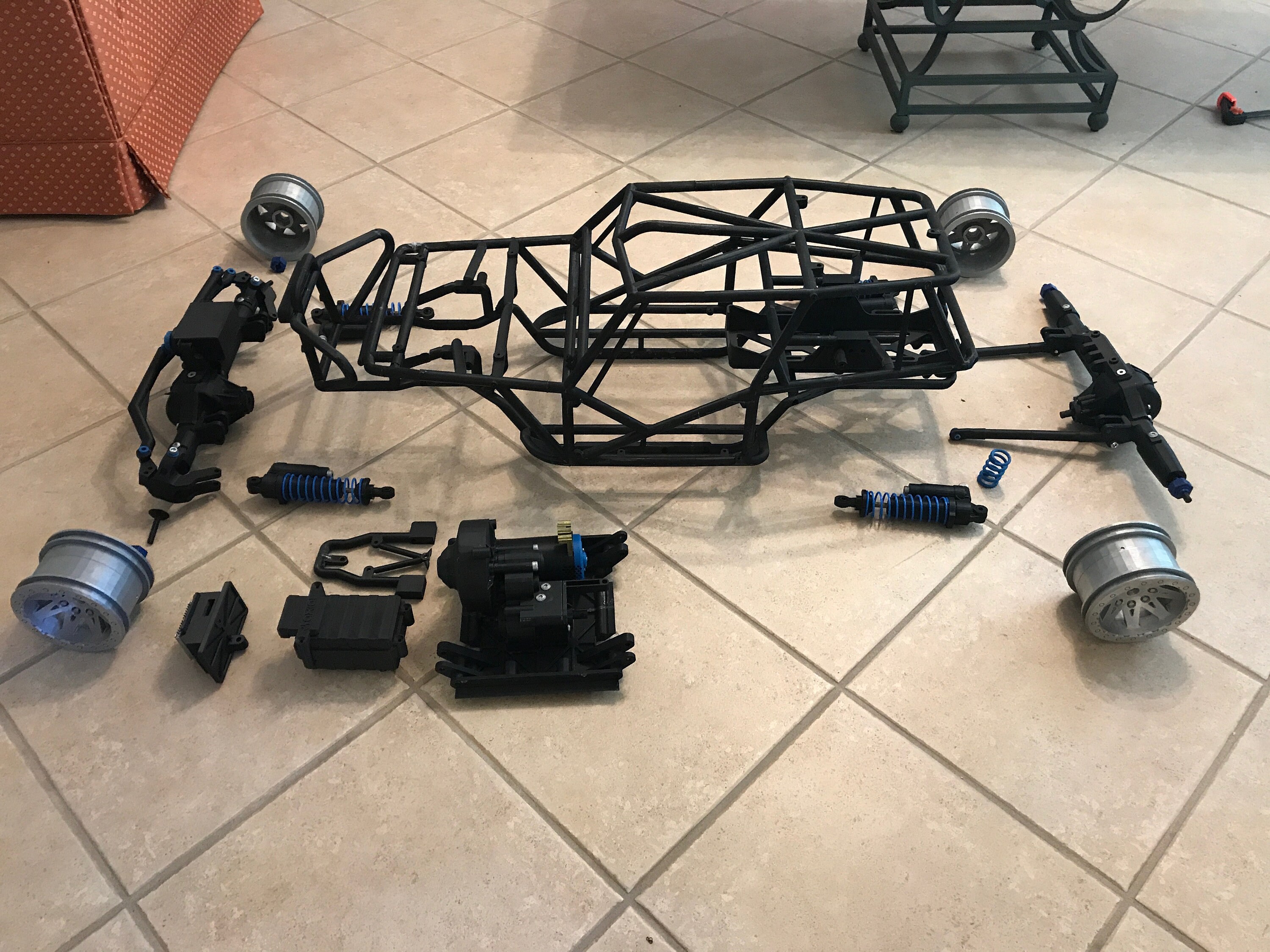 Axial Wraith Rock Crawler Buggy Frame 3D Printable Model - Etsy