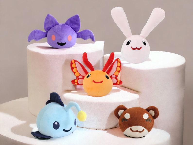 Slime Rancher 2 Genshin Plush Bat Plush Batty Slime - Etsy