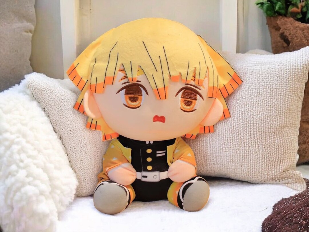 Zenitsu Agatsuma Demon Slayer Plush, Mugen Train, Tanjiro Kamado ...