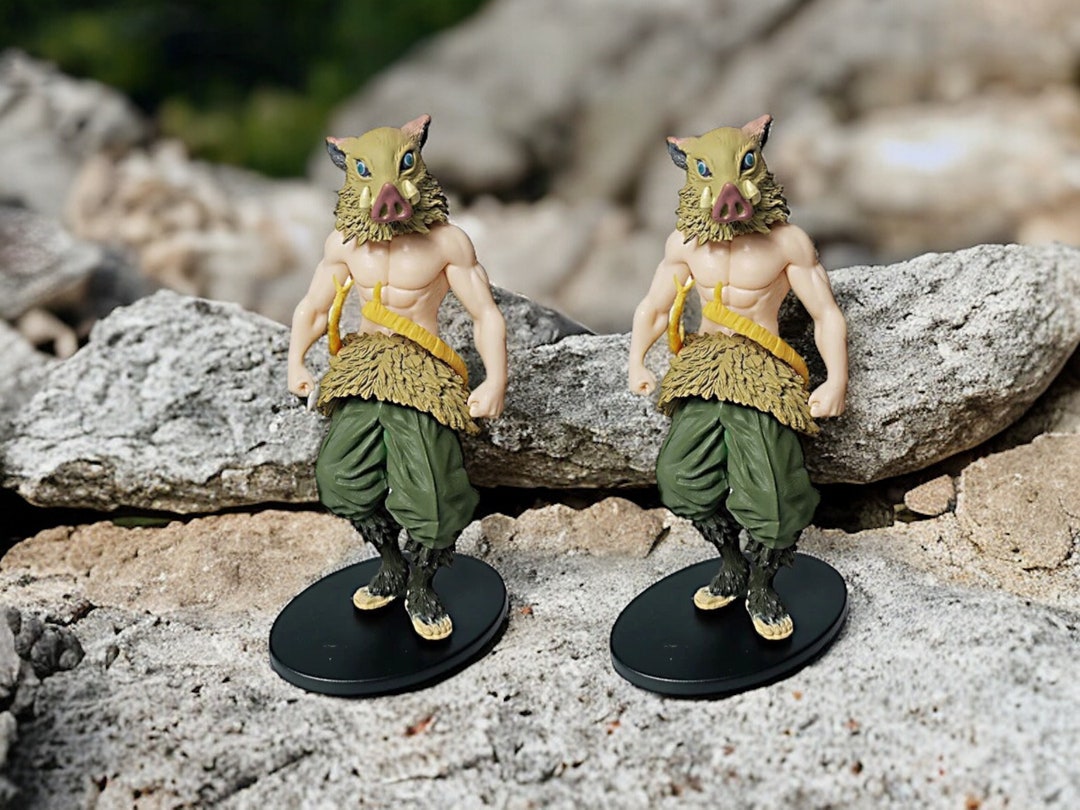 Inosuke Demon Slayer Plush, Mugen Train, Zenitsu Agatsuma, Weighted ...