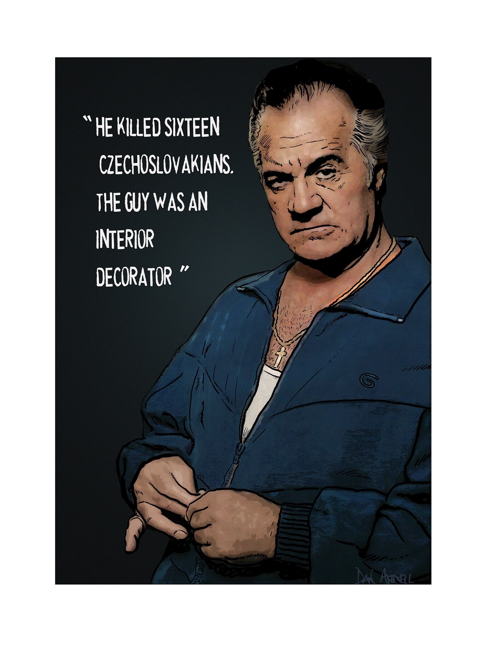 Sopranos Paulie Walnuts Says Digital Download Etsy