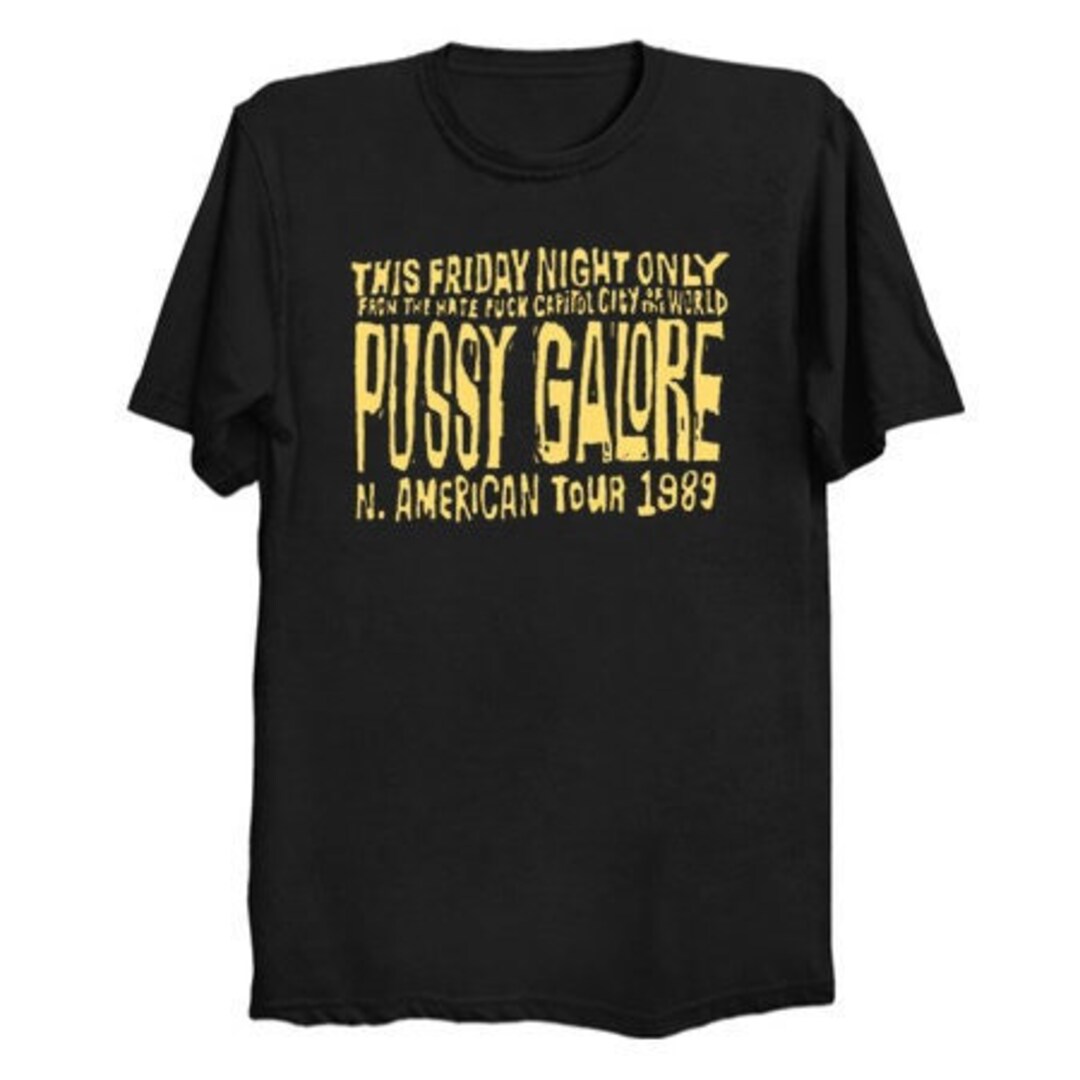 Pussy Galore T-shirt - Etsy UK