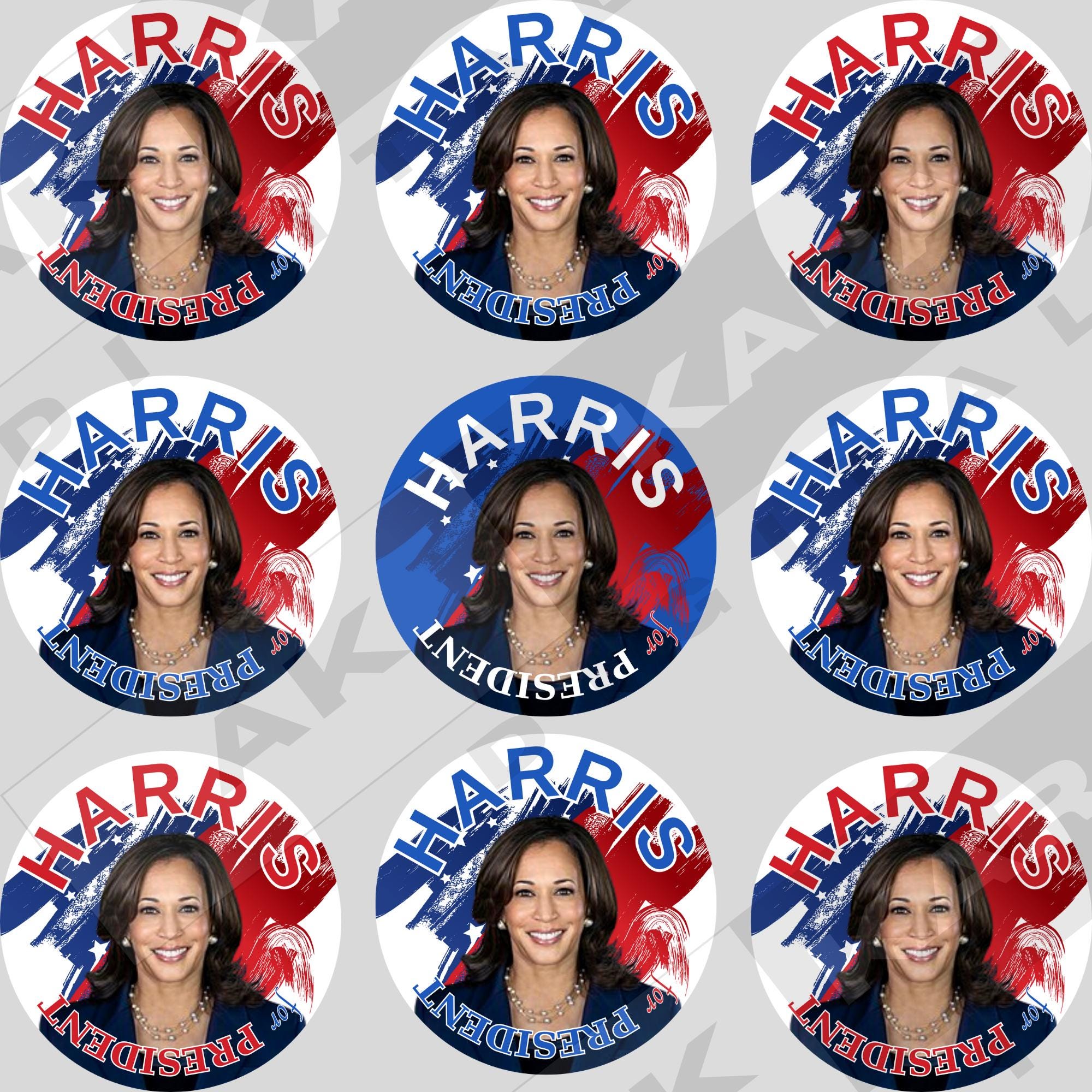 Digital, Harris SVG PNG JPG Digital File, Harris 2024, Harris Png ...