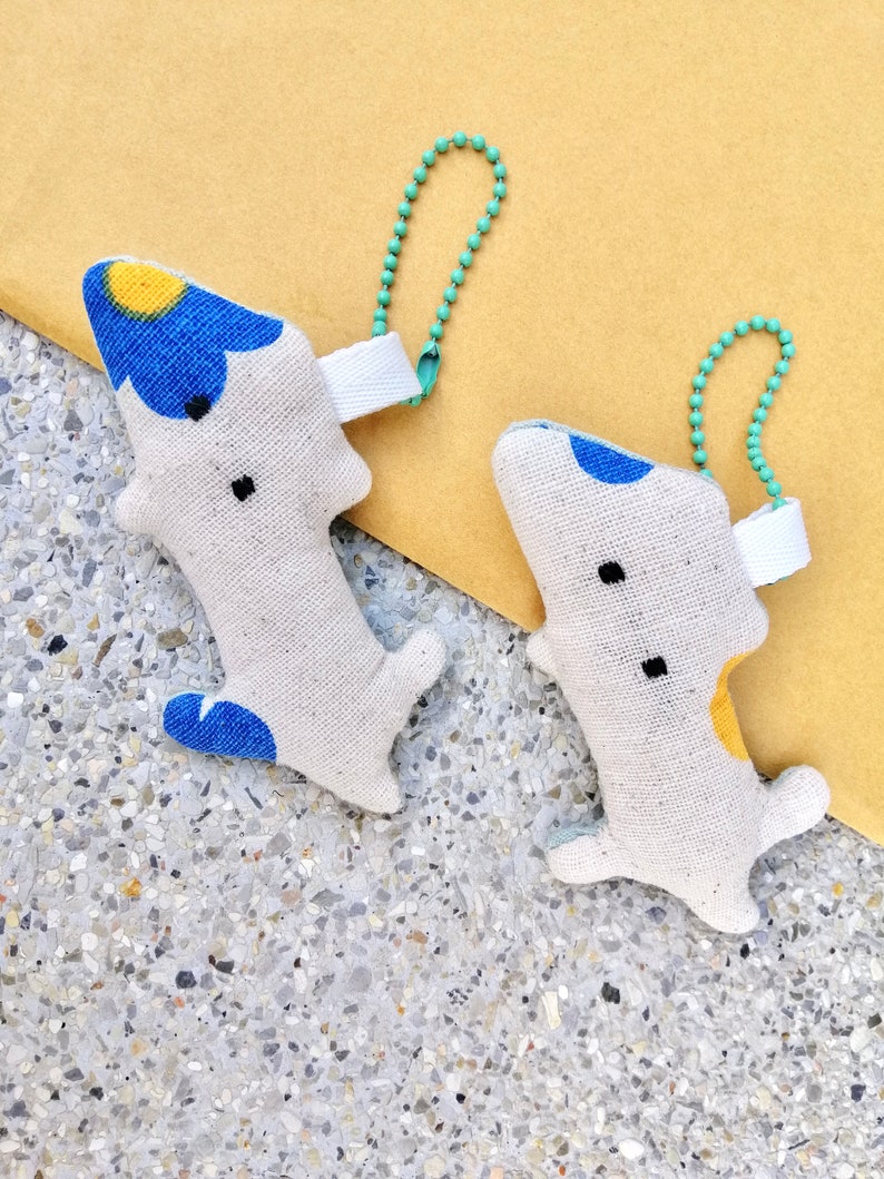 Handmade Plushie Keychain / Cute Baby Crocodile Handcrafted Miniature ...