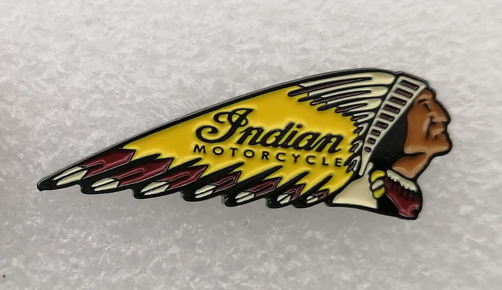 Indian Motorcycle Pin - Round Logo (max.dim 25 Mm) OR Indian Chief Head ...
