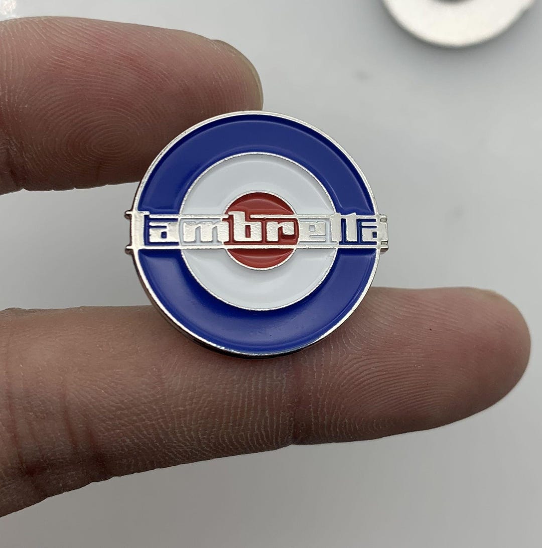 Lambretta Target /roundel Pin RAF Colors (max.dim 25 Mm) - Enamel Metal ...