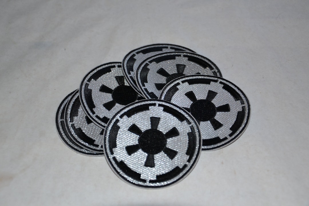 Imperial Cog Patch for Tie Pilot, Scanning Crew Aso Diameter 3 Inch ...