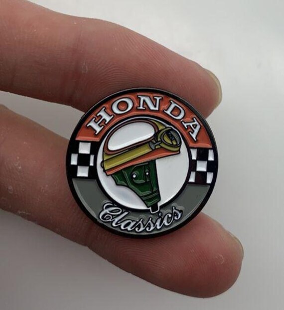 Honda Classic Motorcycle Pin (max.dim 25 mm) Enamel M… - Gem