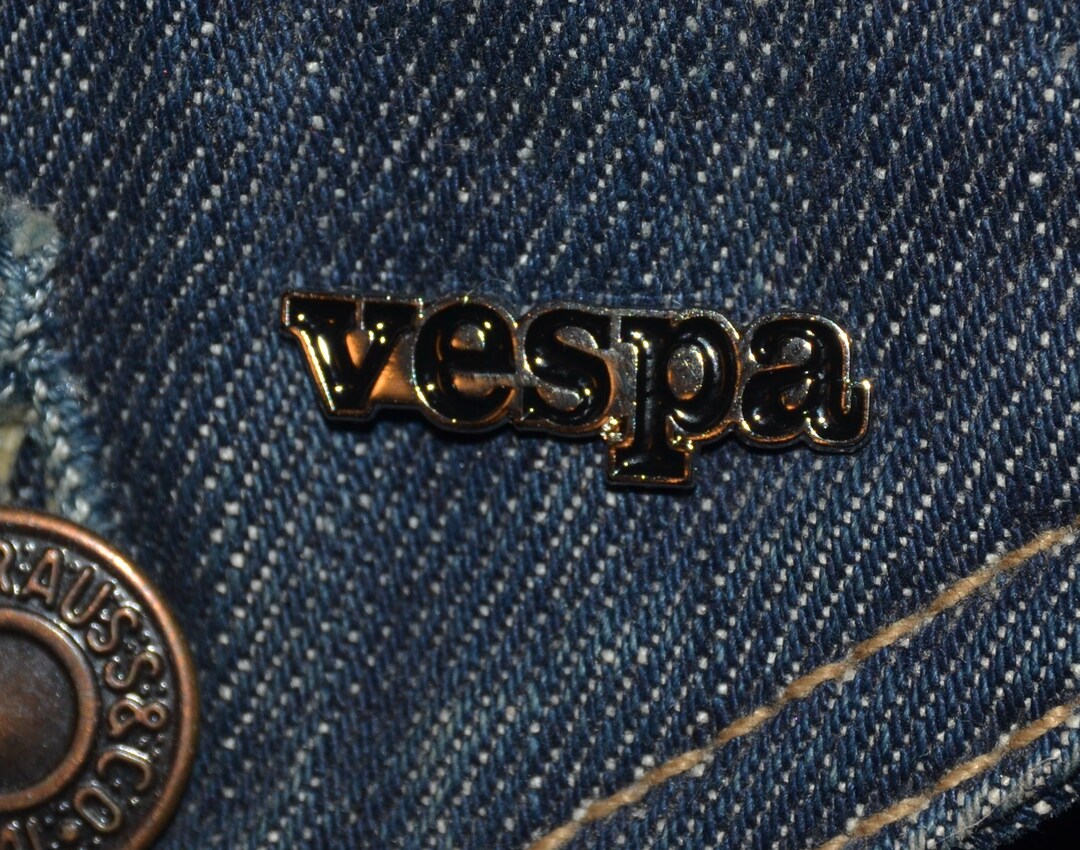 Vespa Shape Logo Pin PX Style *new Design* (max.dim 25 Mm) - Enamel ...
