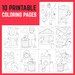 Coloring Pages for Kids Waste Recycling, Trash & Garbage Bin Truck ...