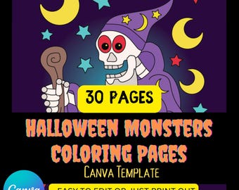 Customizable Name Birthday Cake Coloring Pages | Editable Canva ...