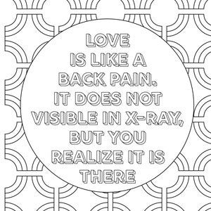 30 Back & Body Hurts Funny Printable Pdf Adult Coloring Pages for Back ...