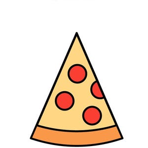 Pizza Cut and Paste Paper Craft Worksheets for Kids | Printable US ...