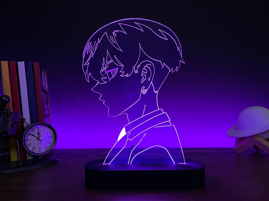 Anime Night Light 3D Led Anime Light Anime Gift Christmas - Etsy