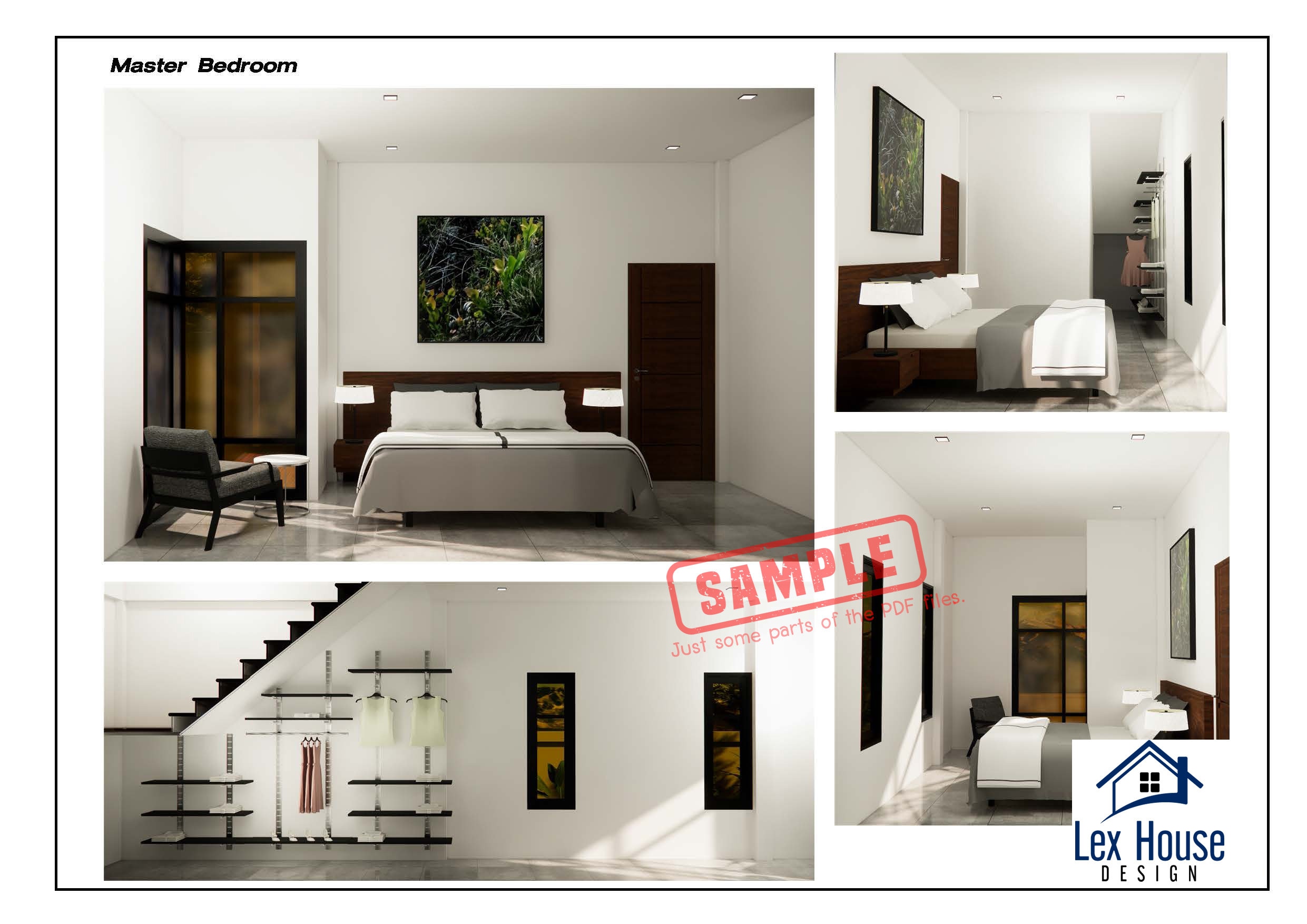 Small Modern House Plan Small House Plan Design 1 Bedroom - Etsy Canada