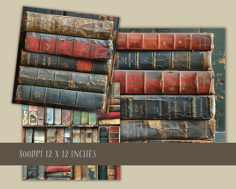 Old Paper Journal Printable, Vintage Scrapbooking Paper, Vintage ...