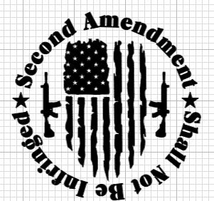 Second Amendment Vinyl Decal - Etsy