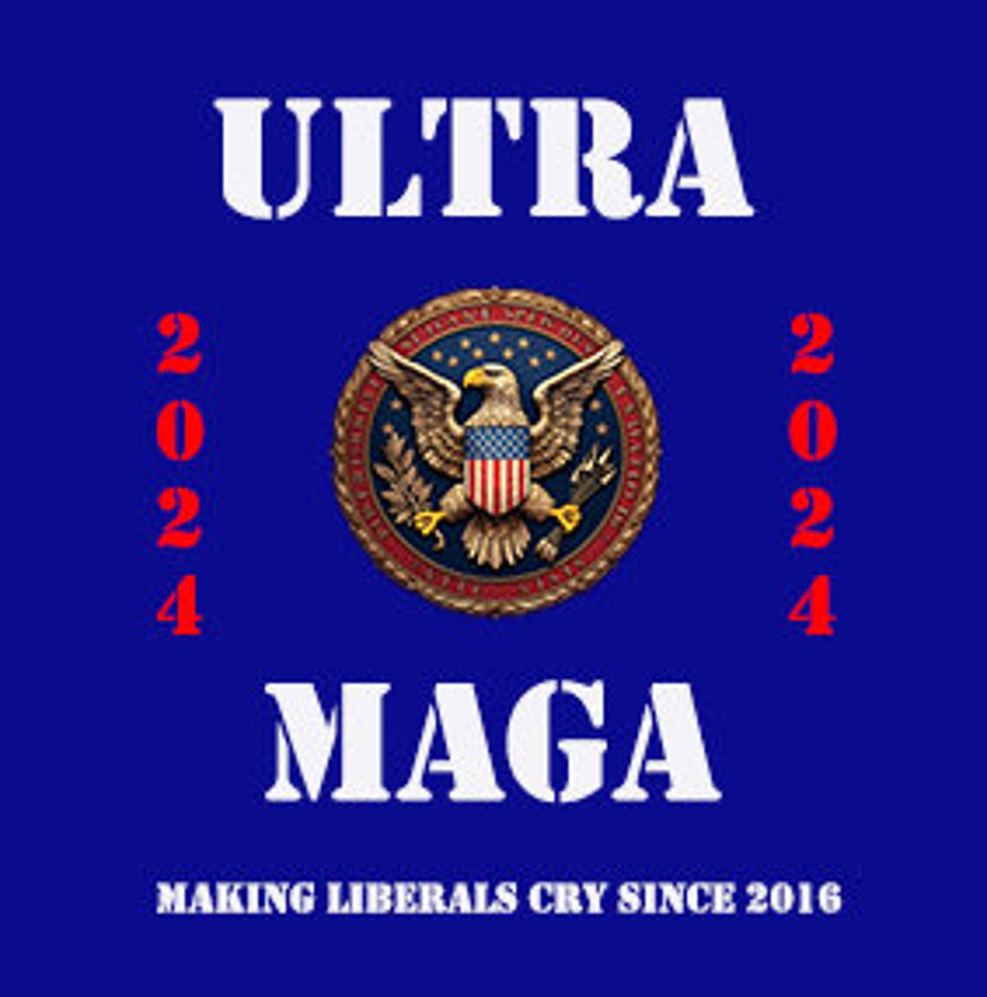Ultra MAGA Blue Beer Labels. 6 Pack of Labels - Etsy