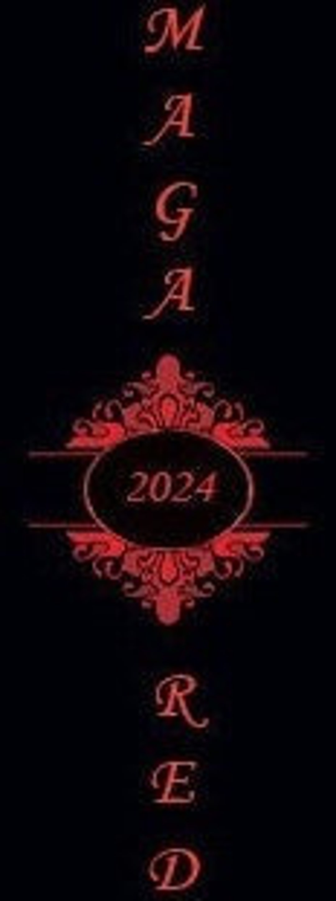 MAGA RED Wine Label. Front and Back Label - Etsy