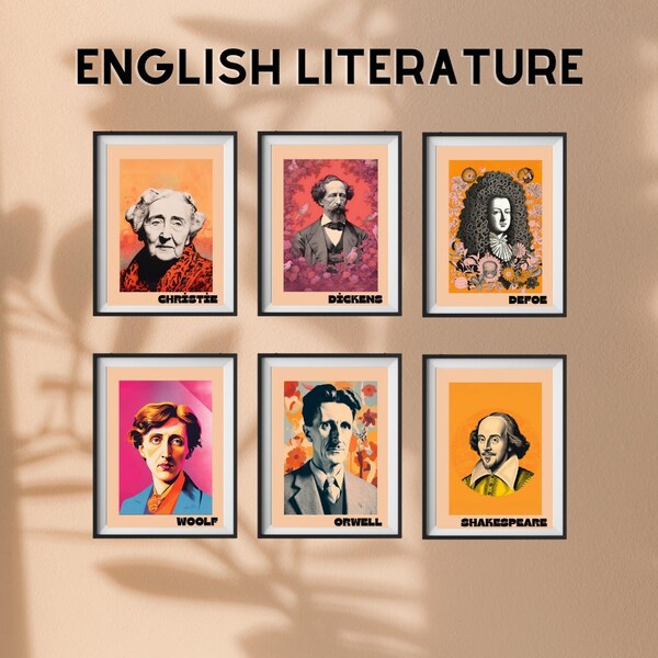 Literature Poster - Etsy