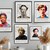 Great Authors Collage Set of 5 , Famous Author Series Posters, Writer ...