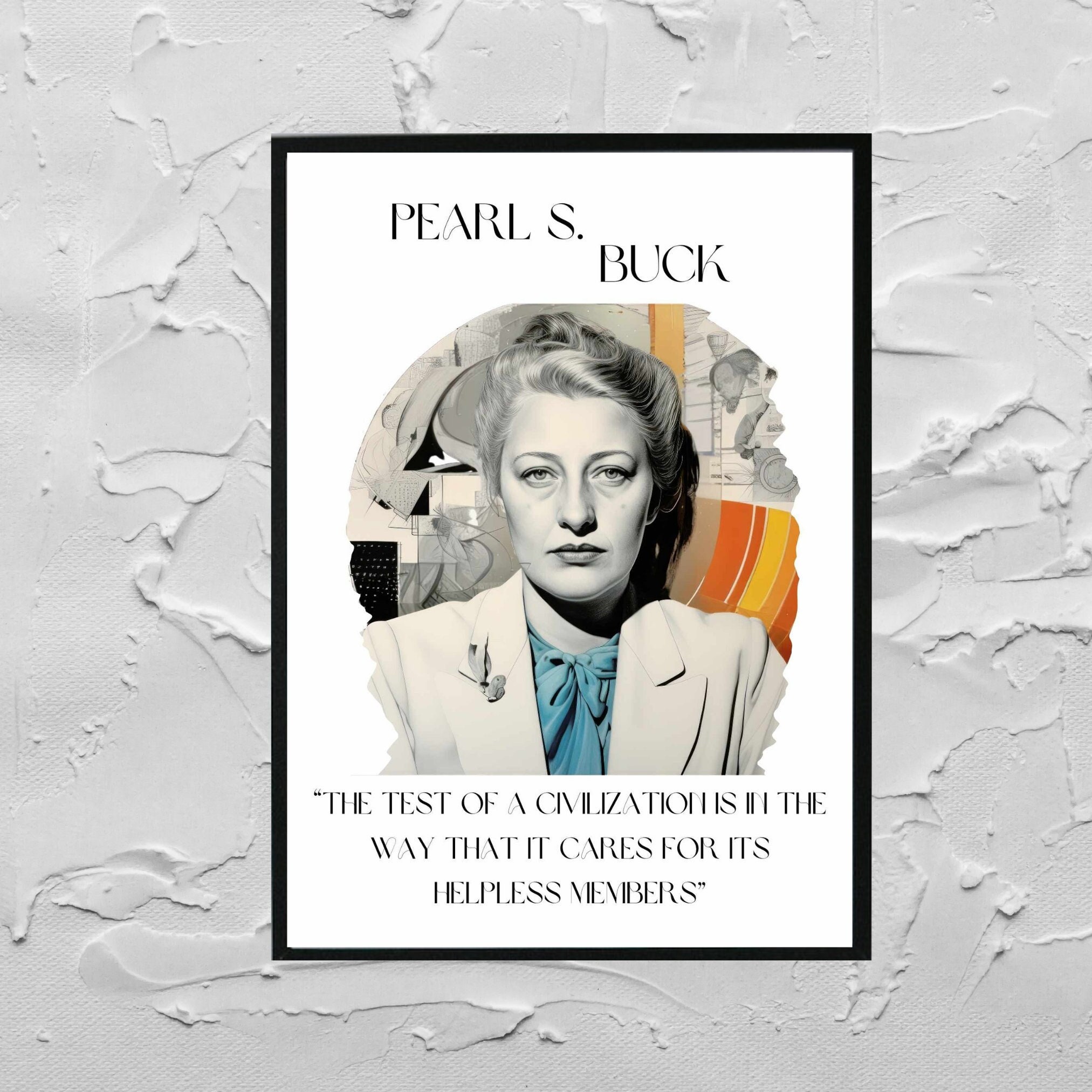 Pearl S. Buck Quote Poster I Digital Product Printable Art - Etsy