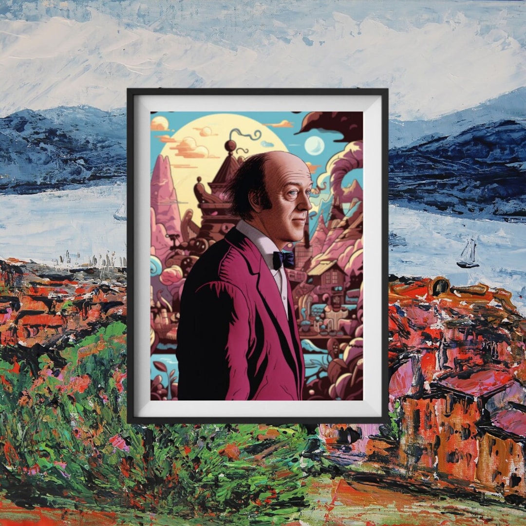 Roald Dahl Poster I Inspiration & Decor Printable Art, Charlie and the ...