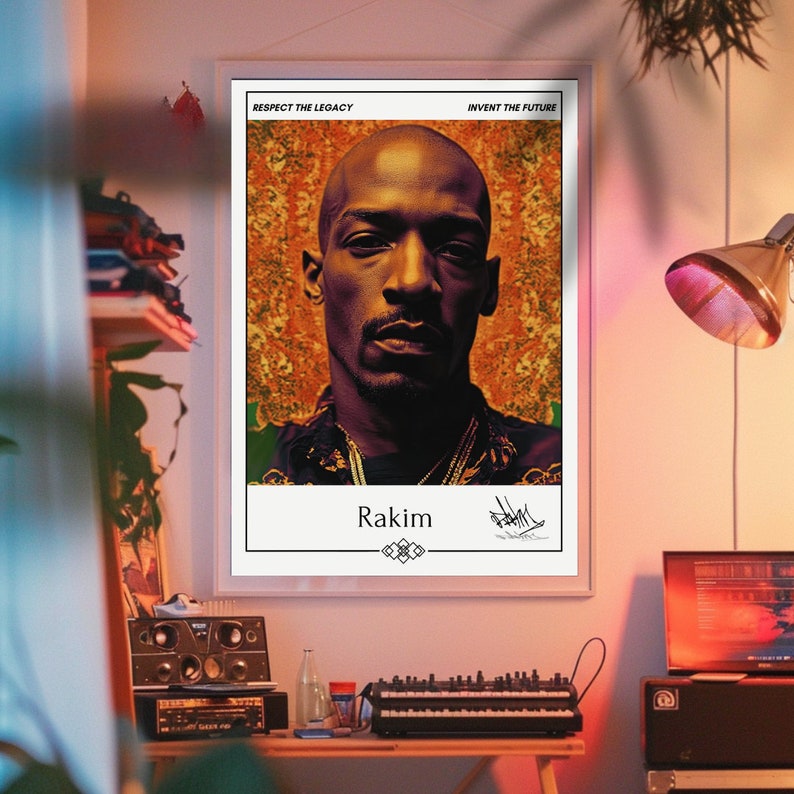 Hiphop Music Rappers Poster Collage Set of 18, Hip Hop Wall Art, 2pac ...