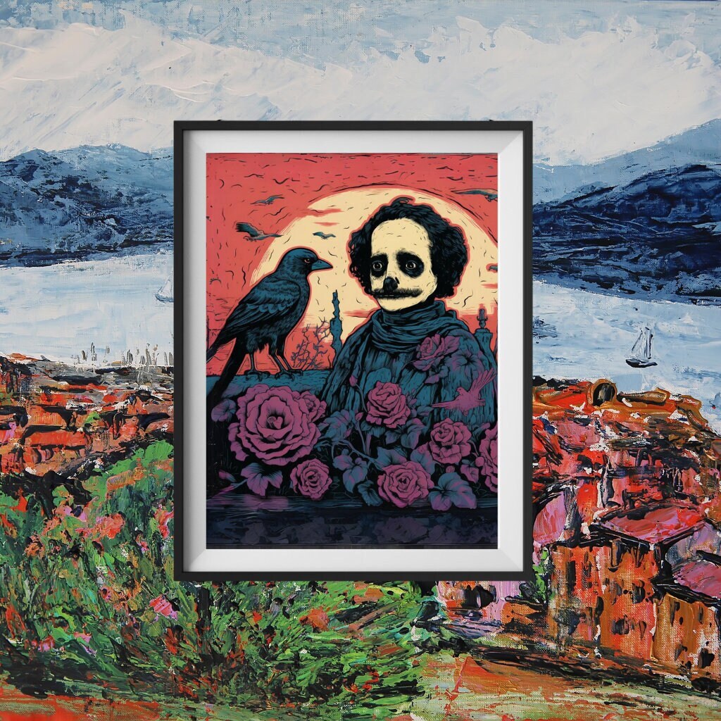 Edgar Allan Poe Poster I Inspiration & Decor Printable Art Instant ...