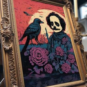 Edgar Allan Poe Poster I Inspiration & Decor Printable Art Instant ...