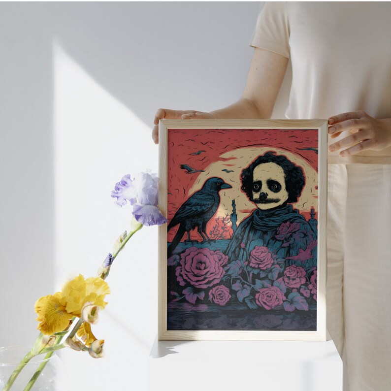 Edgar Allan Poe Poster I Inspiration & Decor Printable Art Instant ...