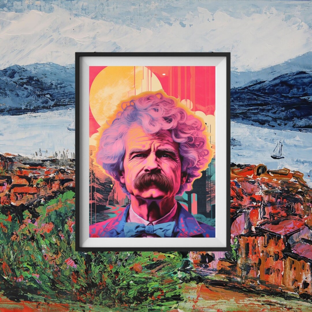 Mark Twain Poster I Inspiration & Decor Printable Art Instant Download ...