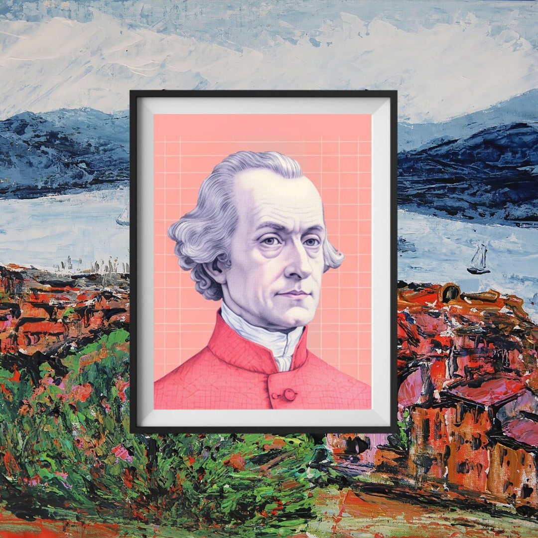 Immanuel Kant Poster I Inspiration & Decor Printable Art Instant ...