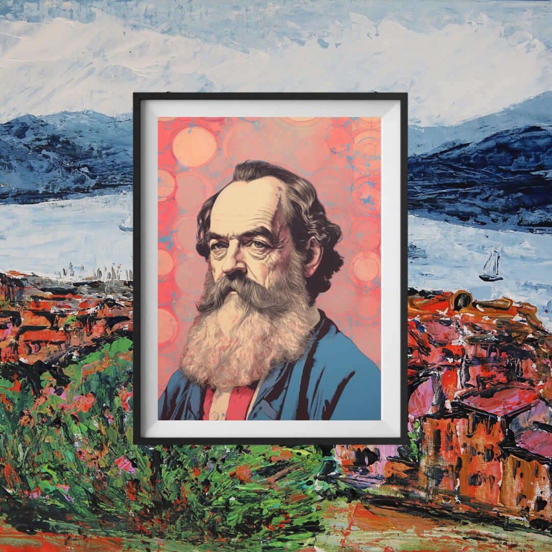 Galileo Galilei Poster I Famous Philosophers, Philosophers Poster ...