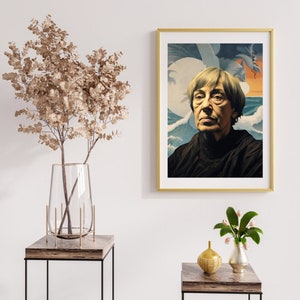 Great Authors Collage Set of 5 , Famous Author Series Posters, Writer ...